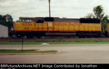 UP 6336, concuctor's side